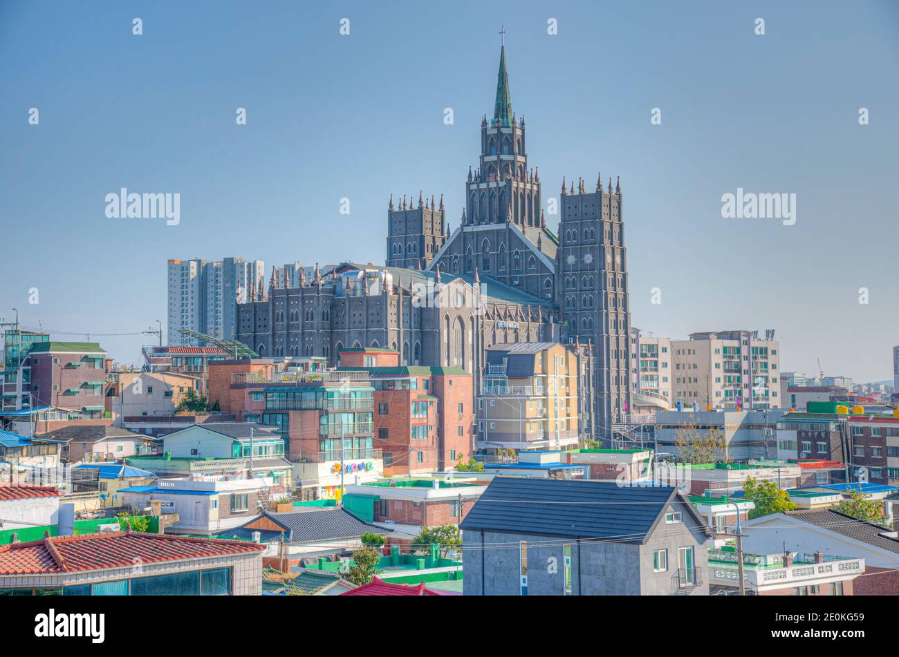 SUWON, KOREA, OCTOBER 24, 2019: Suwon Central Baptist Church in ...