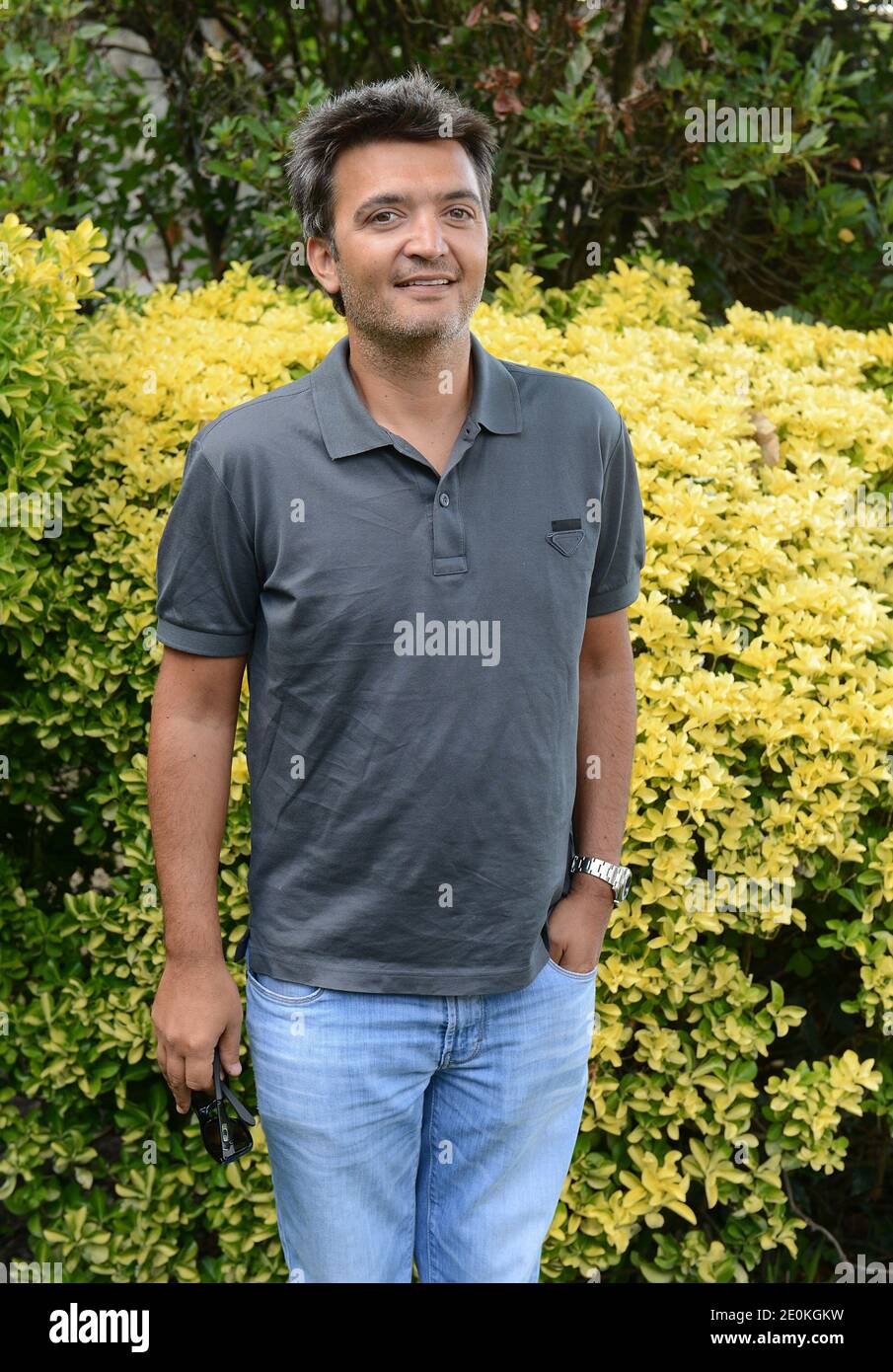 Thomas Langmann poses during the 5th Festival Du film Francophone d ...
