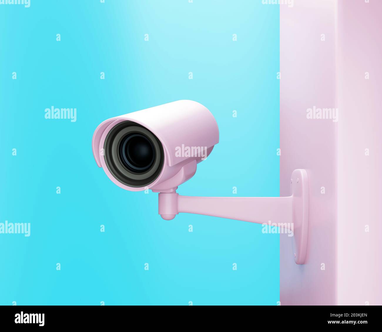 3d render cctv security camera hi-res stock photography and images - Alamy