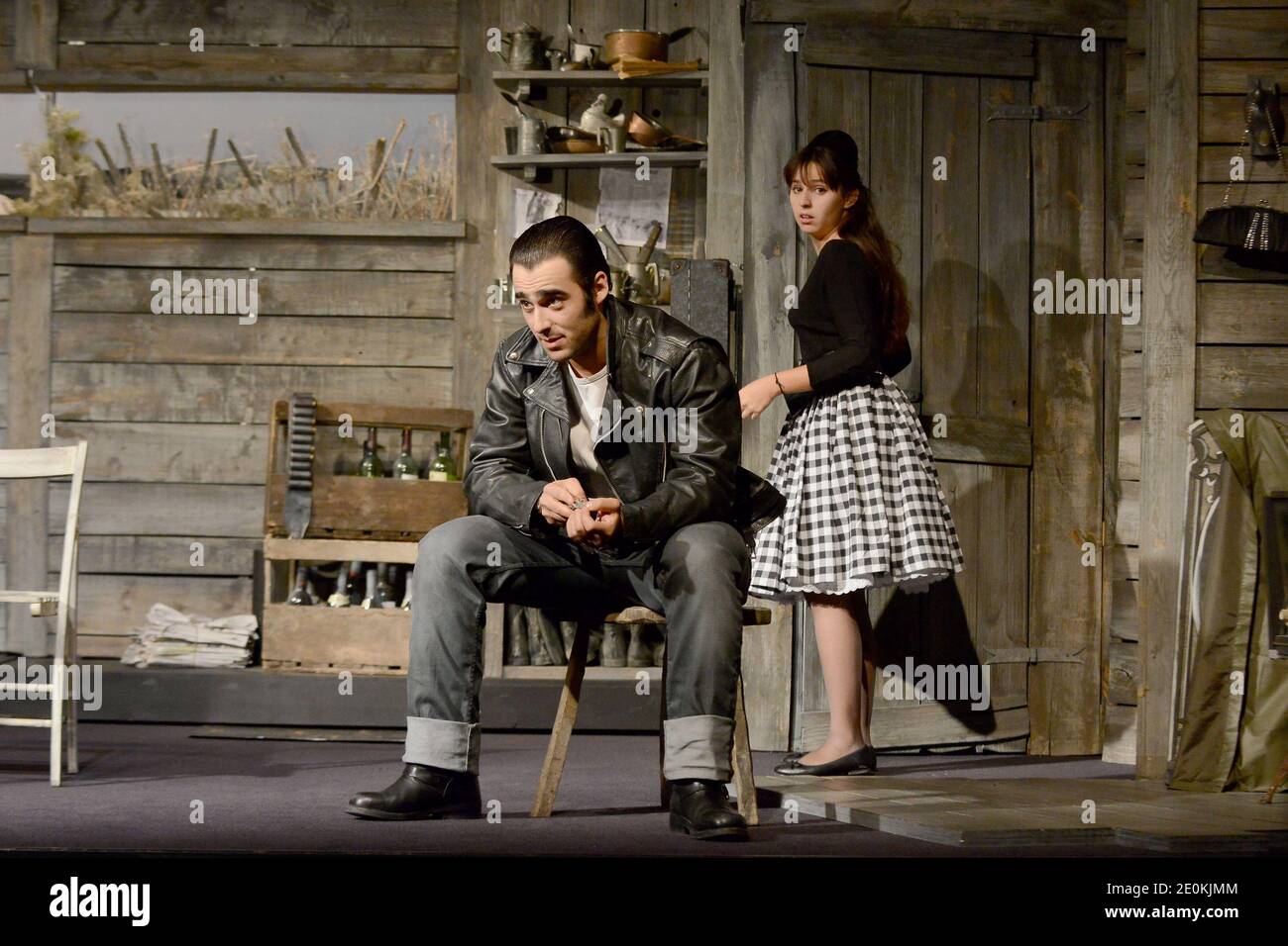 Kevin Metayer and Manon Gilbert performing new play 'Julie des ...