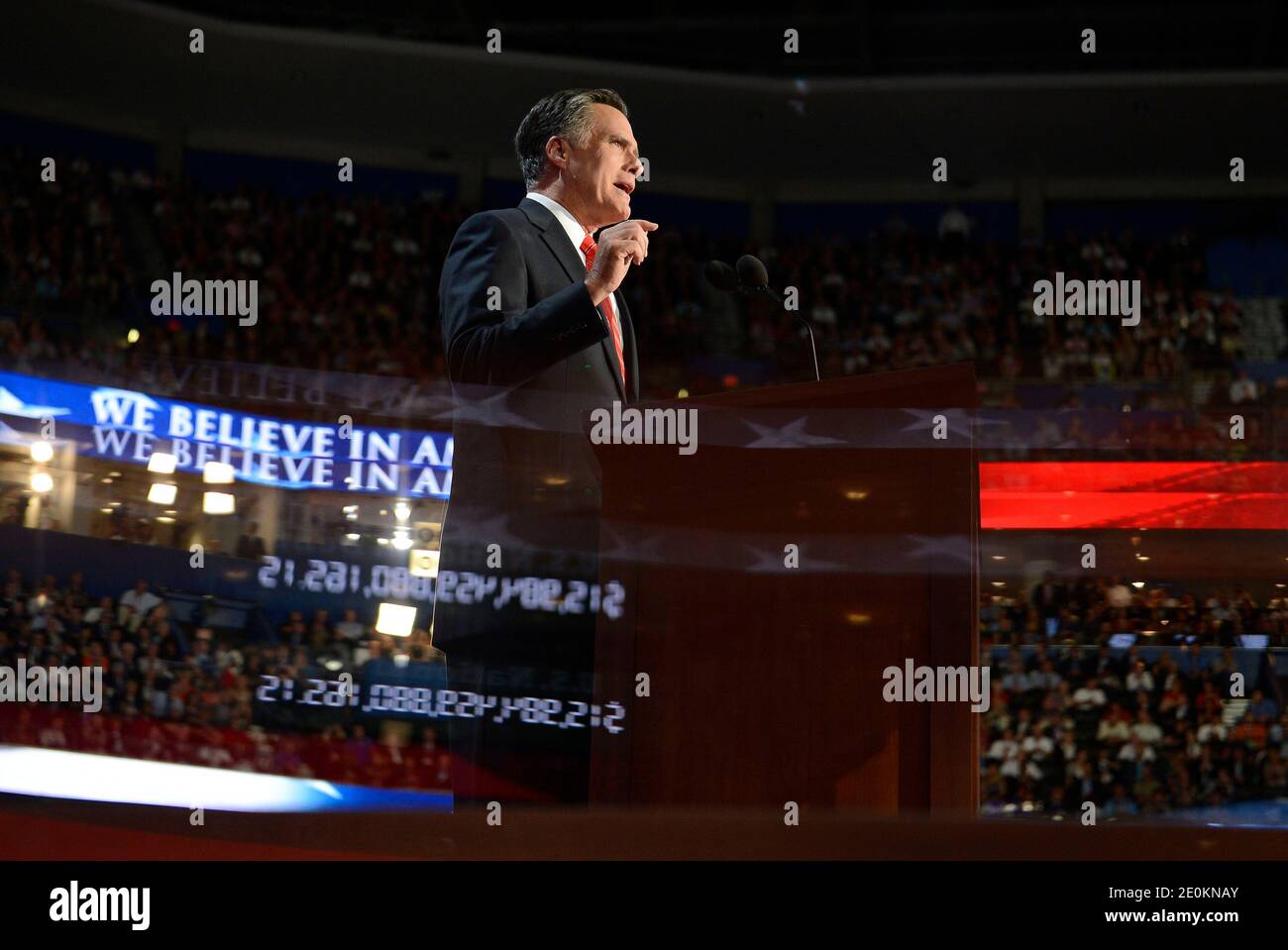 Mitt romney august 30, 2012 hi-res stock photography and images - Alamy