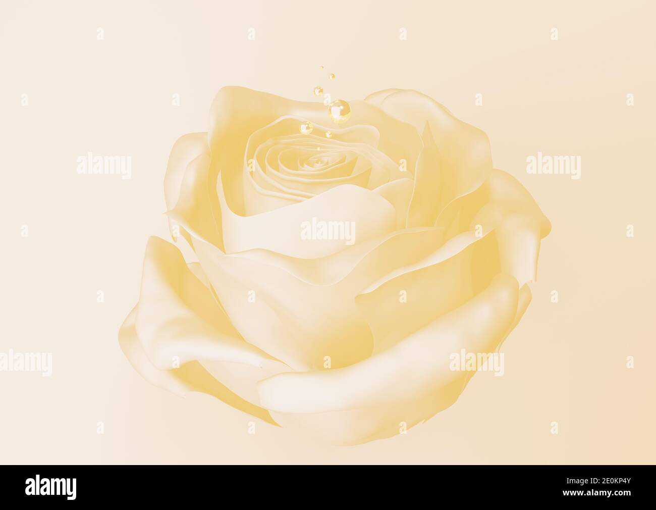 Yellow Rose Wallpaper 3d