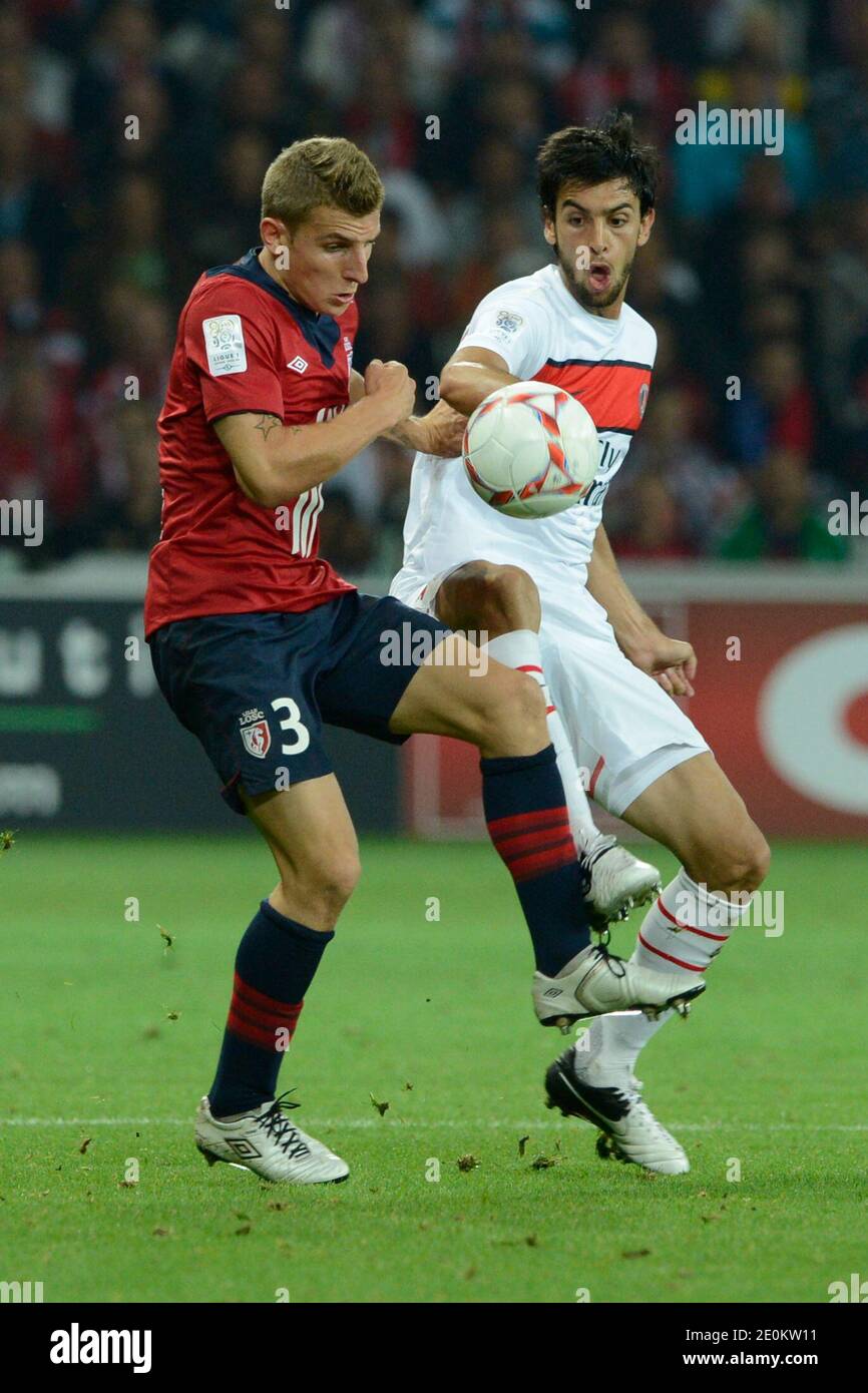 Lucas Digne Lille High Resolution Stock Photography and Images - Alamy