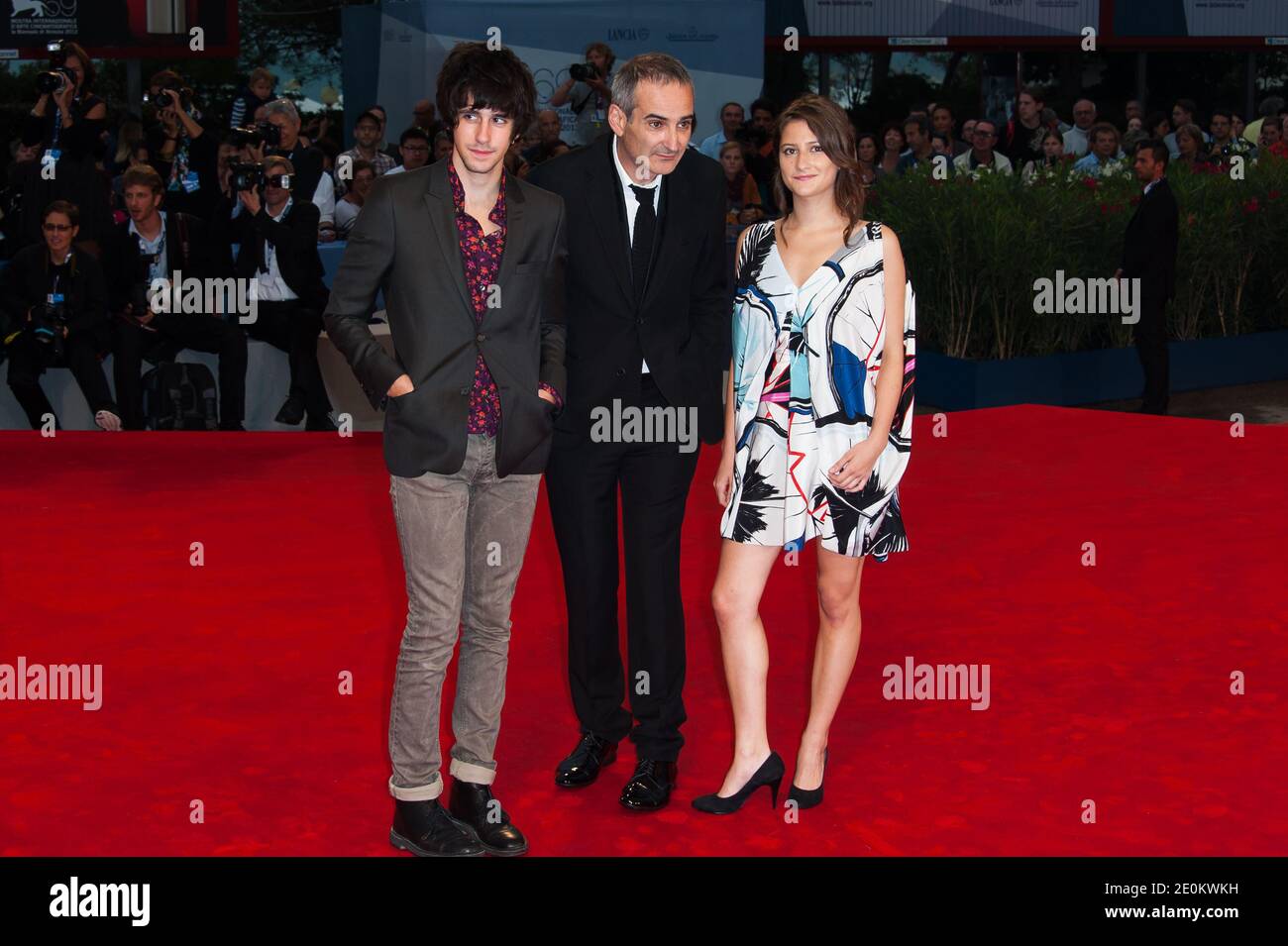 Clement Metayer, Director Olivier Assayas and Lola Creton attending the ...