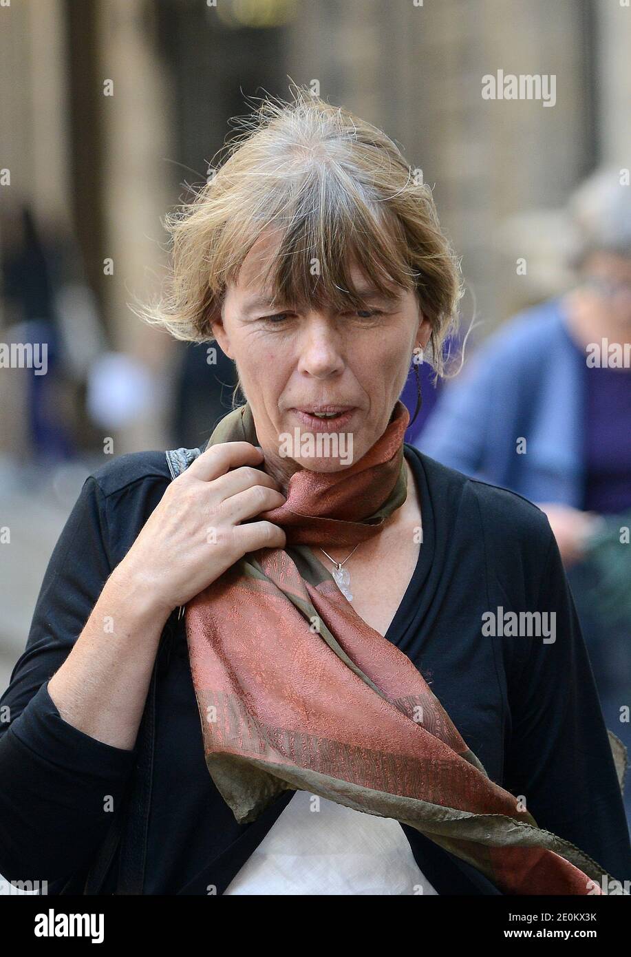 Mother of Susana Zeterberg, Asa Palqist is at the courthouse in Paris ...