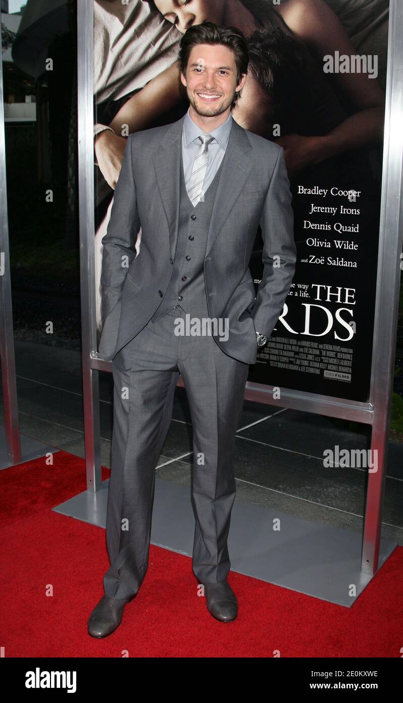 Ben Barnes, The CBS Films premiere for The Words at the Arclight Cinema ...