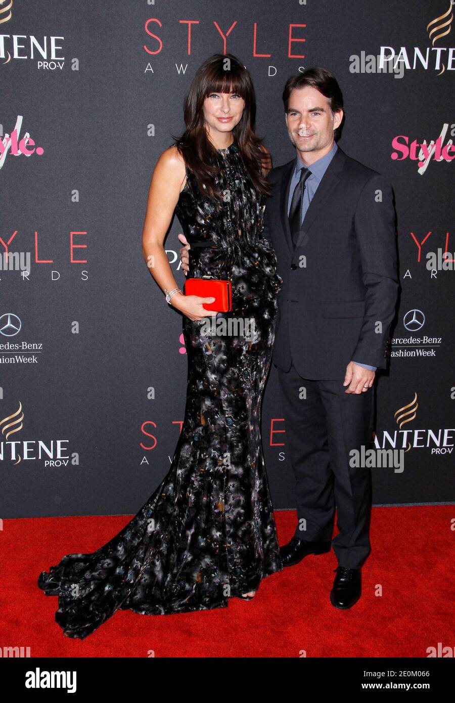 Ingrid Vanderbosch and Jeff Gordon attend the 9th Annual Style Awards ...