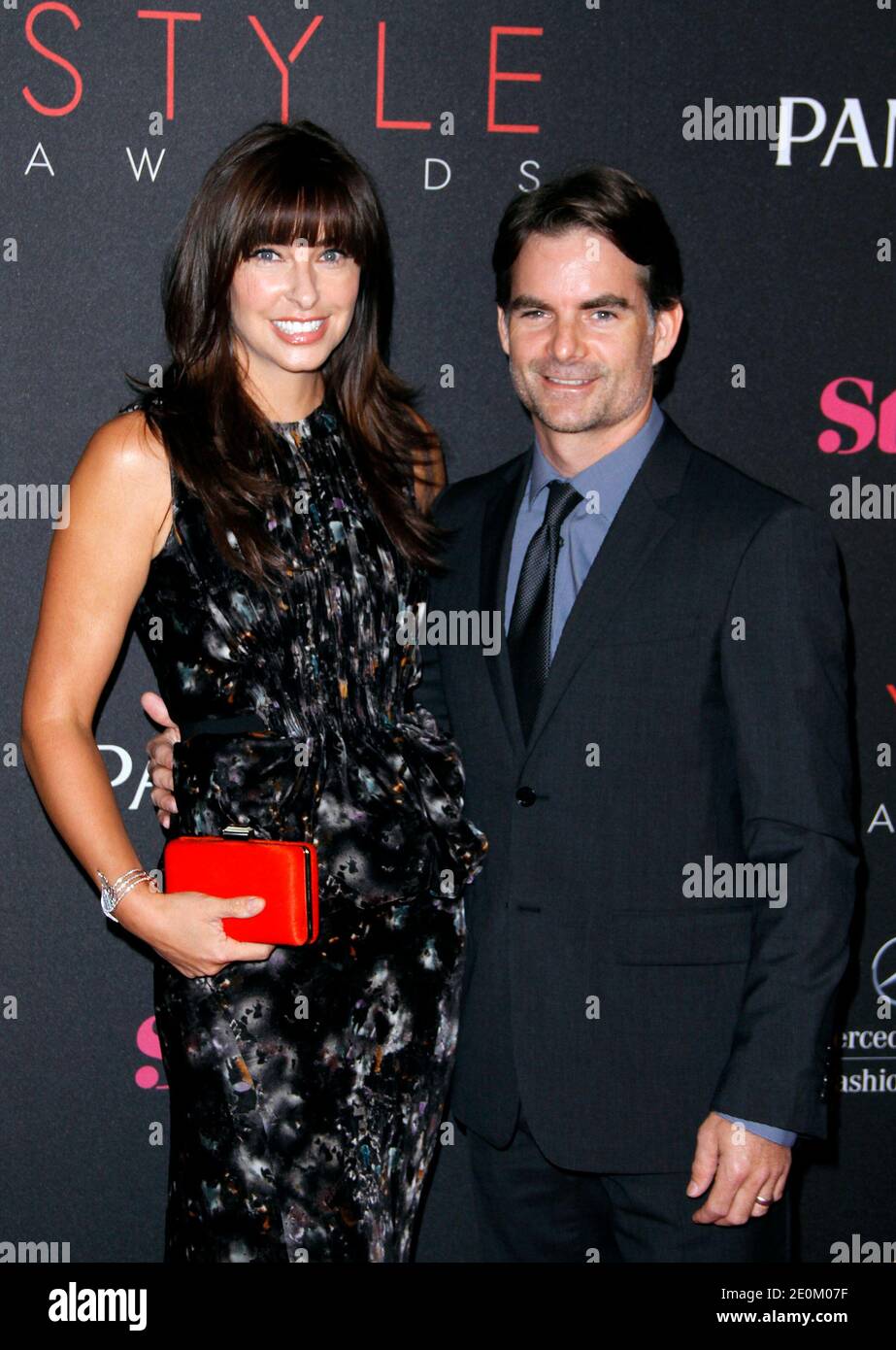 Ingrid Vanderbosch and Jeff Gordon attend the 9th Annual Style Awards ...