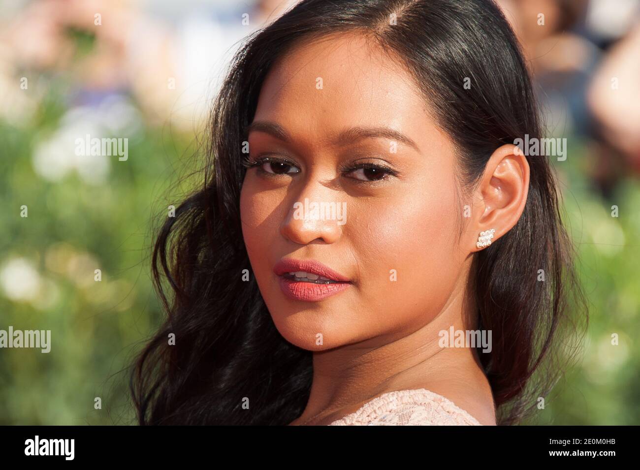 Mercedes Cabral attending the 'Sinapupunan' (Thy Womb) premiere during ...