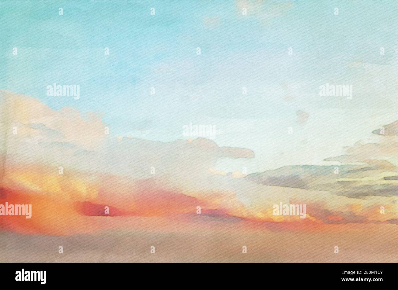 Painted landscape backgrounds hi-res stock photography and images - Alamy