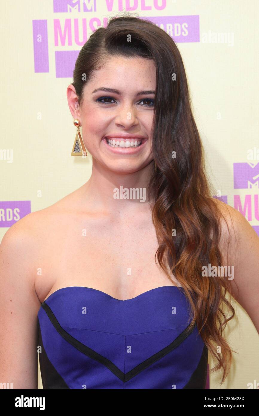 Alex Frnka arriving at the 2012 'MTV Video Music Awards' held at the ...