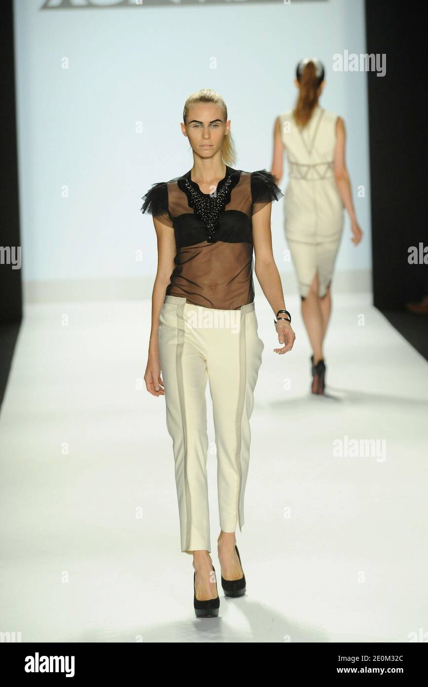 The Dmitry Sholokhov Collection on the runway during the Project Runway ...