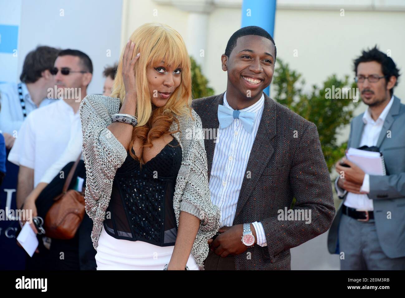 Tashiana Washington and Ty Hickson attending the closing ceremony of ...