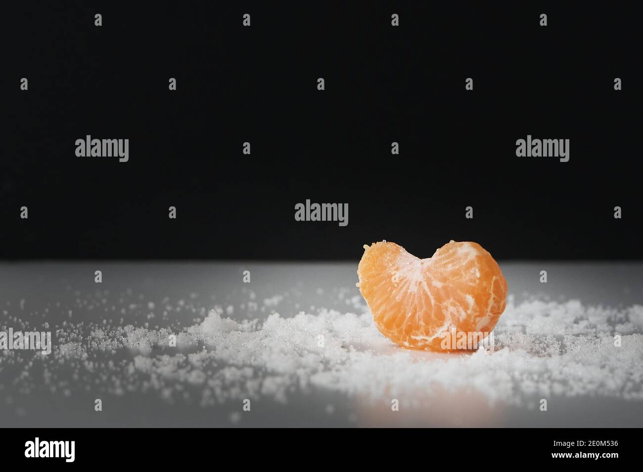 Orange clementines ready to be eaten. Orange fruit, fresh and natural ...