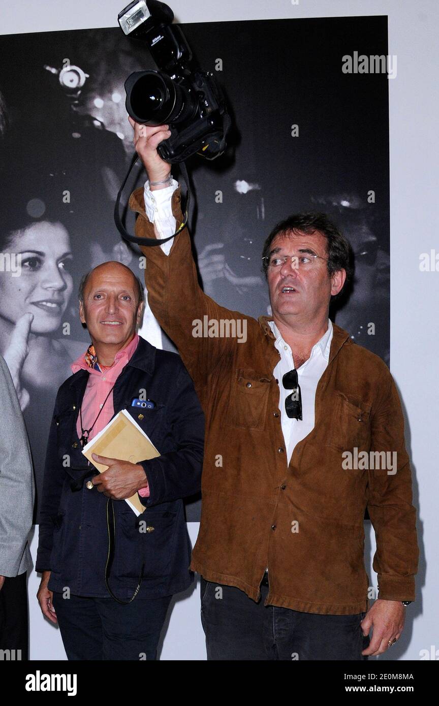 Bruno Mouron and Pascal Rostain attending the 'Famous' photo exhibition ...