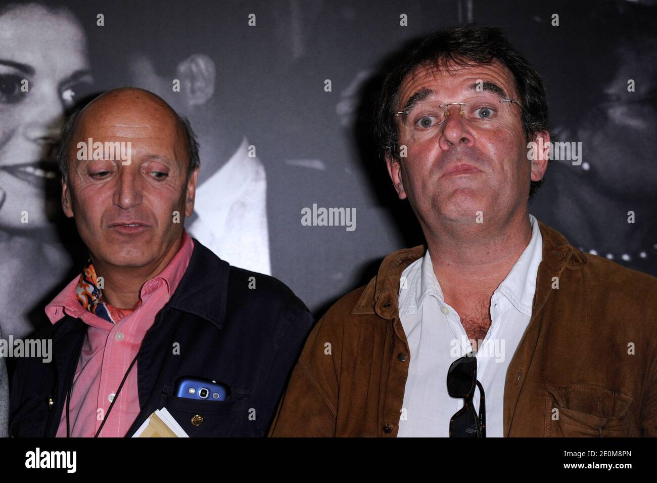 Bruno Mouron and Pascal Rostain attending the 'Famous' photo exhibition ...