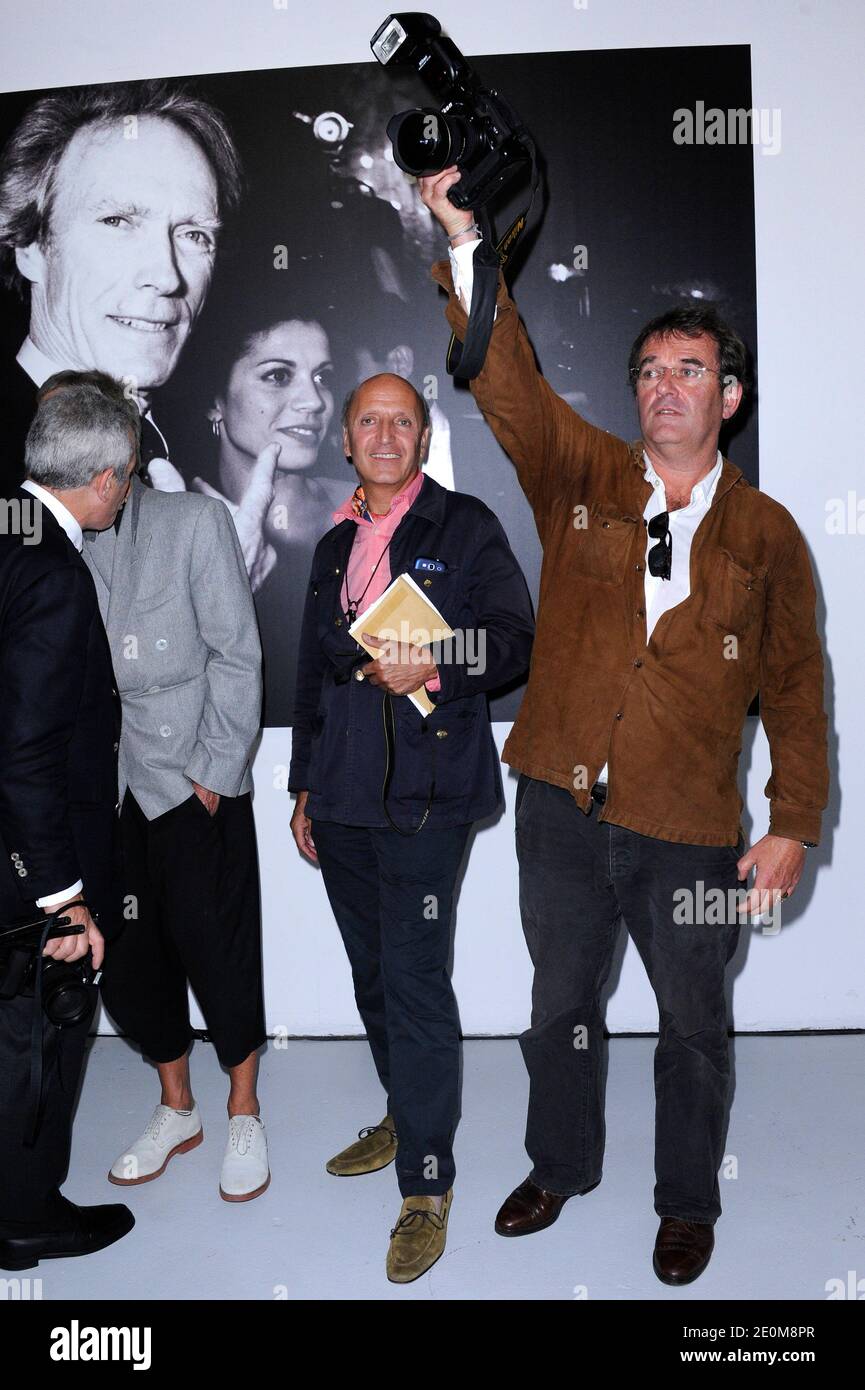 Bruno Mouron and Pascal Rostain attending the 'Famous' photo exhibition ...