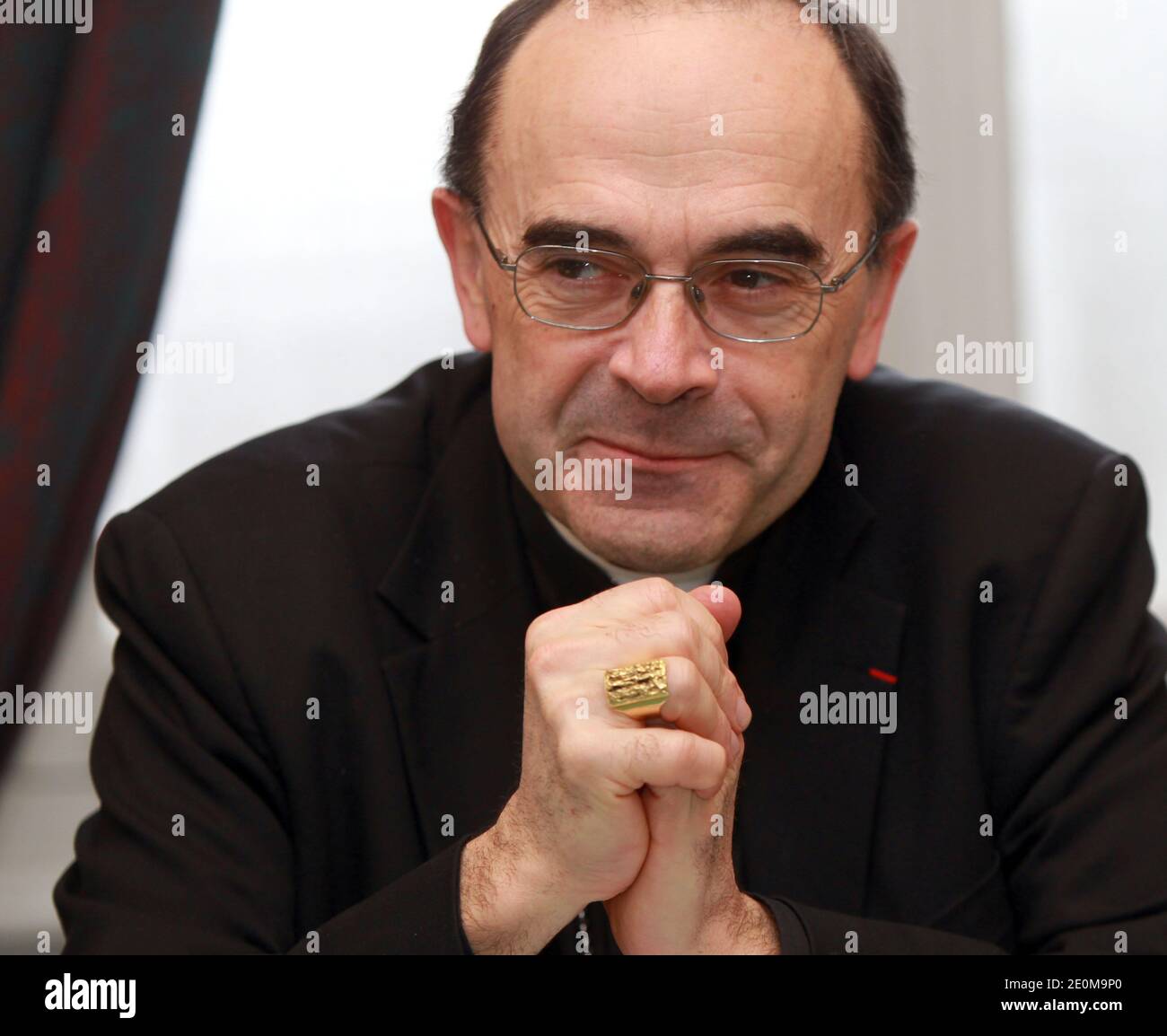 Lyon cardinal Philippe Barbarin pictured in Lyon, France on March 18 ...