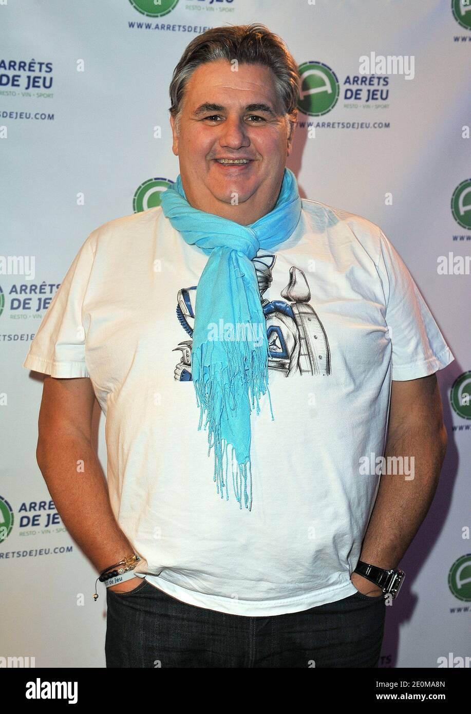 Pierre Menes attending the party for the 1st aniversary of 'Arret De ...