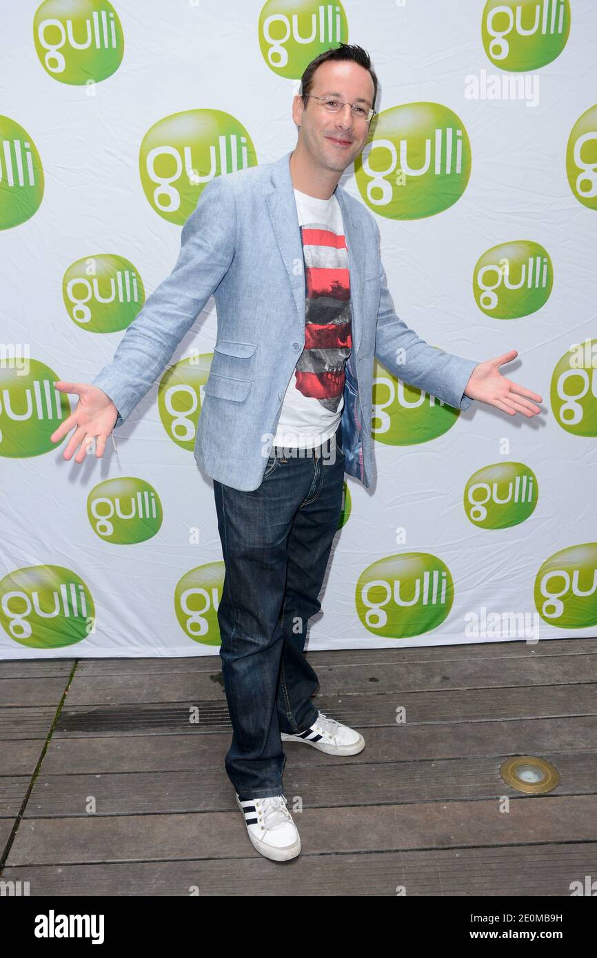 Billy attending the annual press conference of Gulli held at Cinema du ...