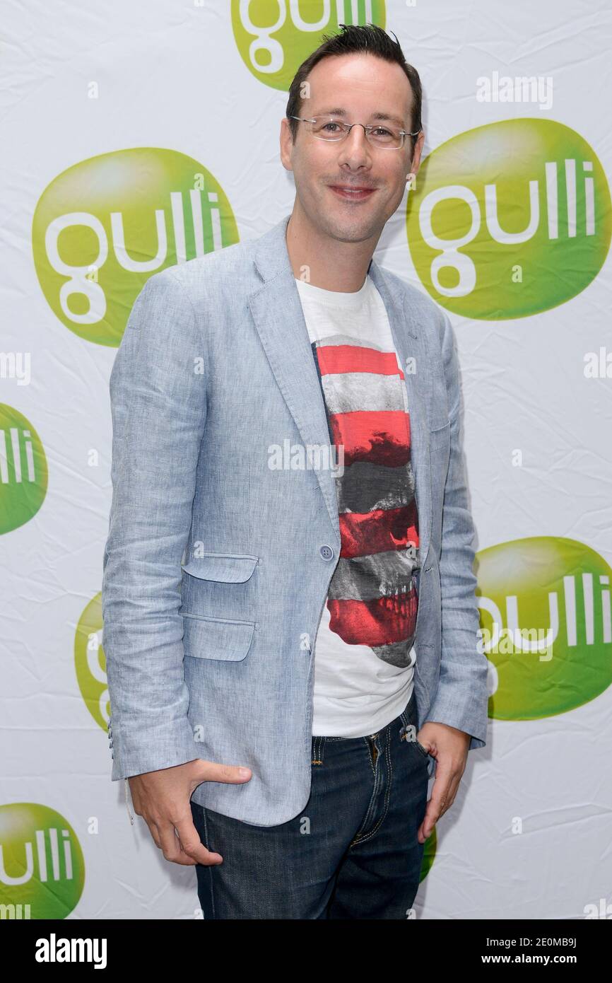 Billy attending the annual press conference of Gulli held at Cinema du ...