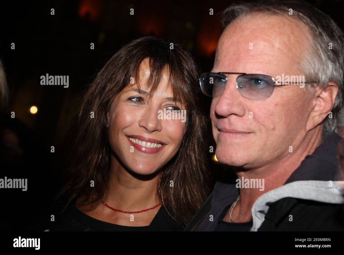 Sophie Marceau and Christophe Lambert attending the premiere of 'Comme ...