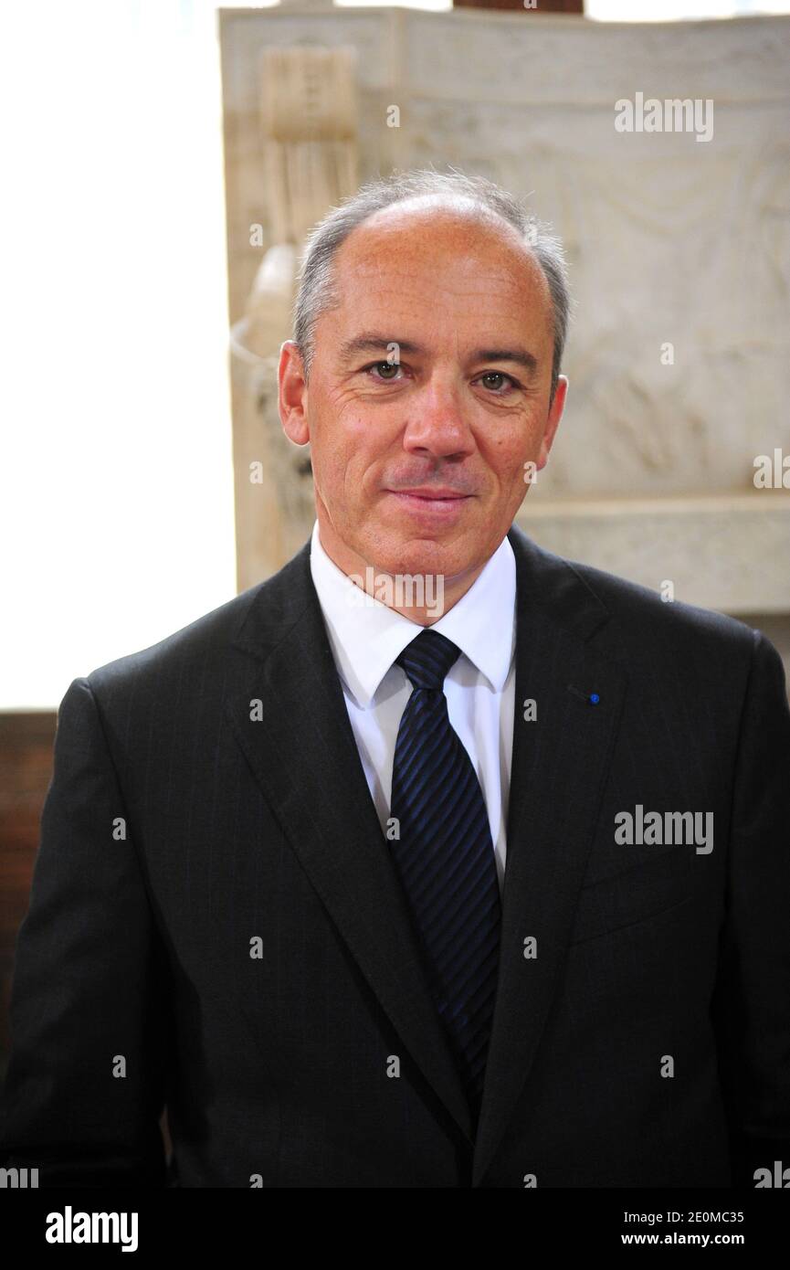 France Telecom chairman and CEO Stephane Richard pictured during the ...