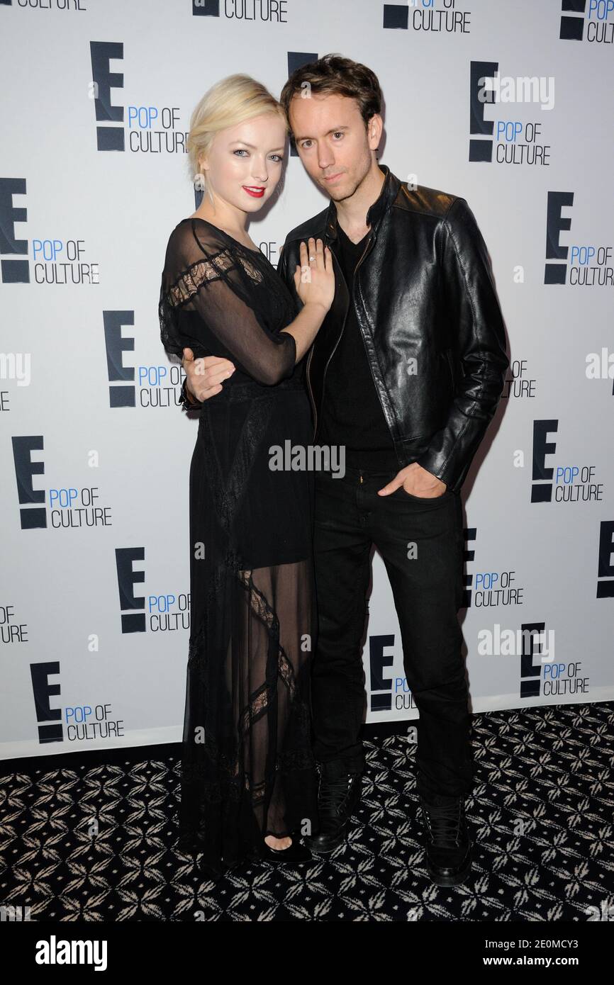 Francesca Eastwood and Tyler Shields attending the E! Entertainment TV ...