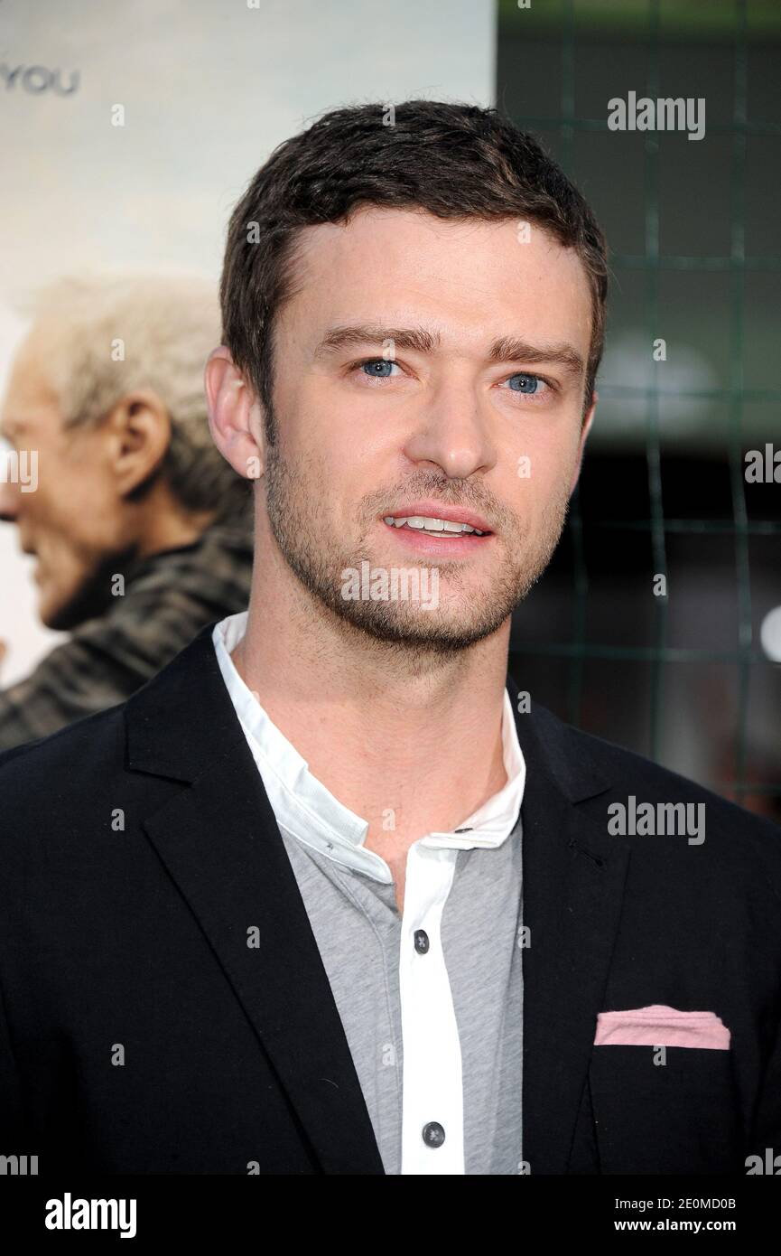 Justin Timberlake arrives at Warner Bros. Pictures' 'Trouble With The ...