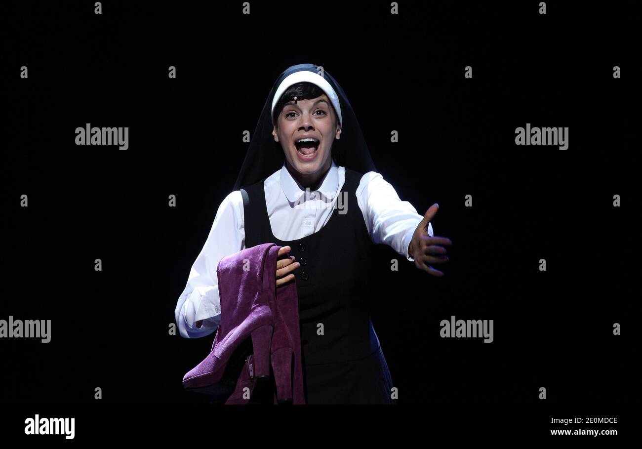 Sarah Manesse prforms during the 'Sister Act: The Musical' Gala ...
