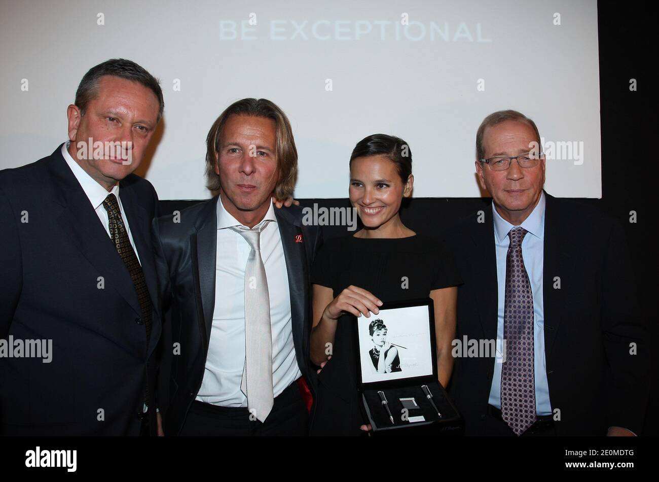 Sean Hepburn Ferrer and Alain Crevet C.E.O of Dupont S.T and Virginie ...