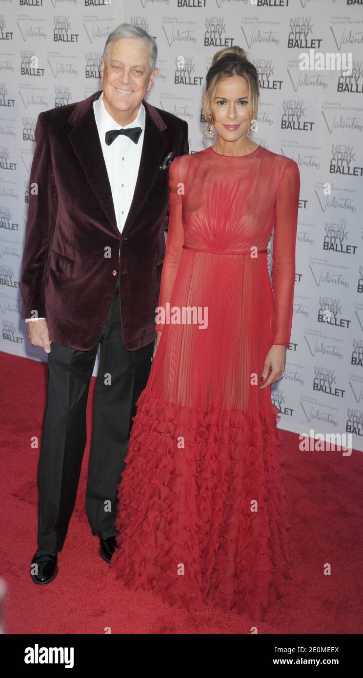 David Koch and Julia Koch attending the New York City Ballet's Fall ...
