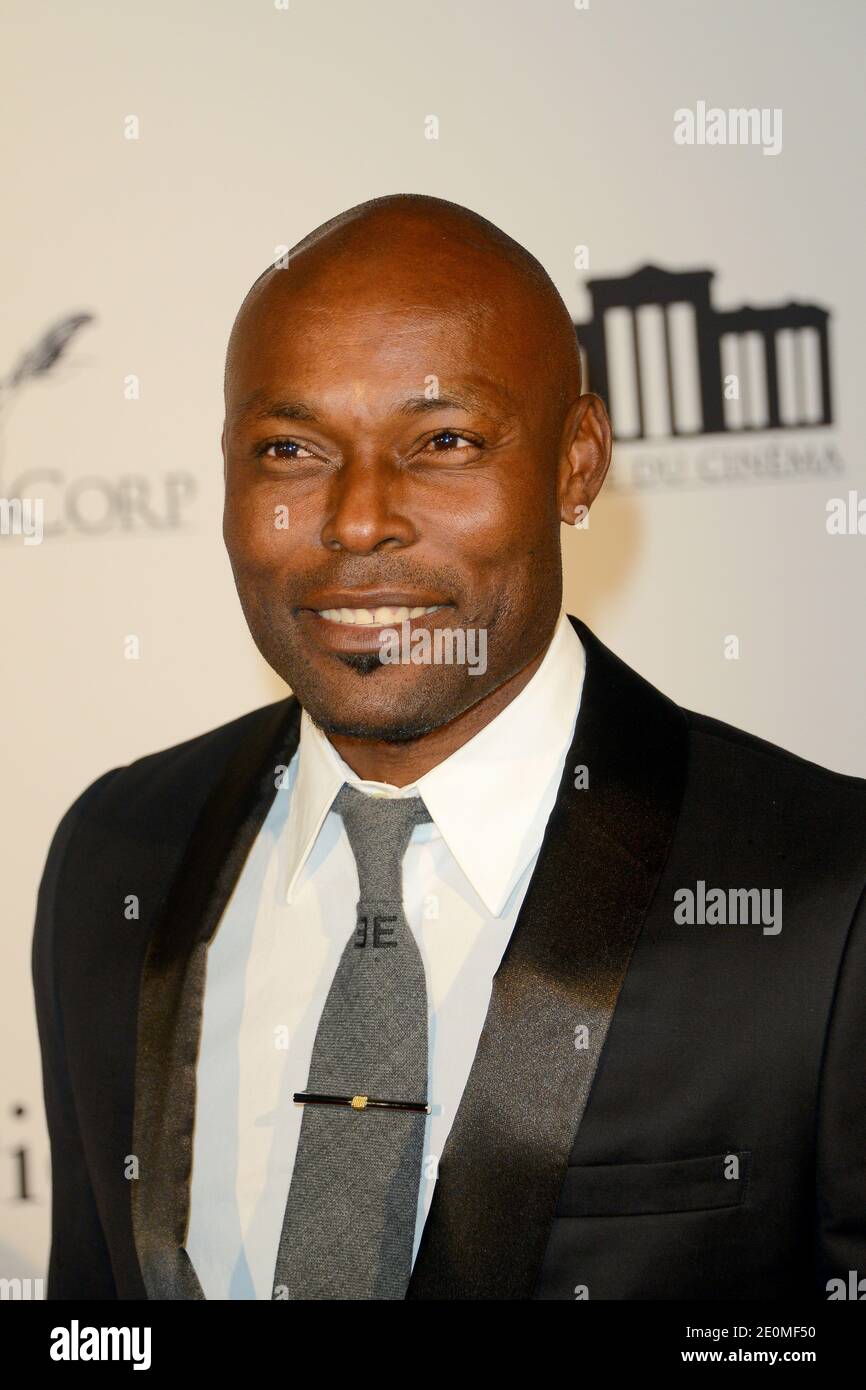 Jimmy Jean-Louis attending 'La Cite Du Cinema' opening in Saint-Denis ...