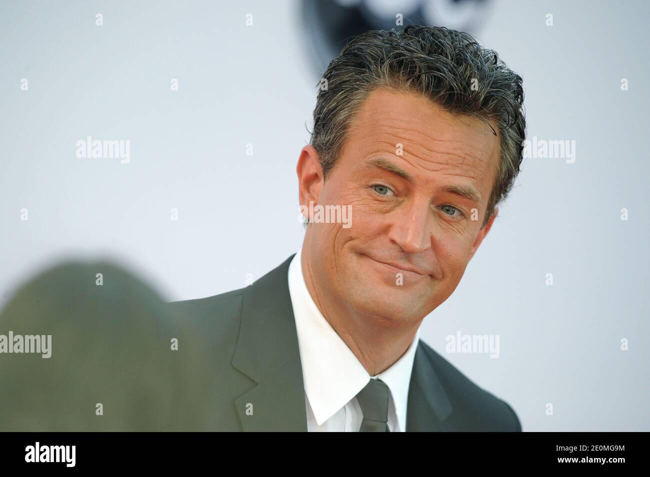 Matthew Perry arrives at the 64th Annual Primetime Emmy Awards at Nokia ...