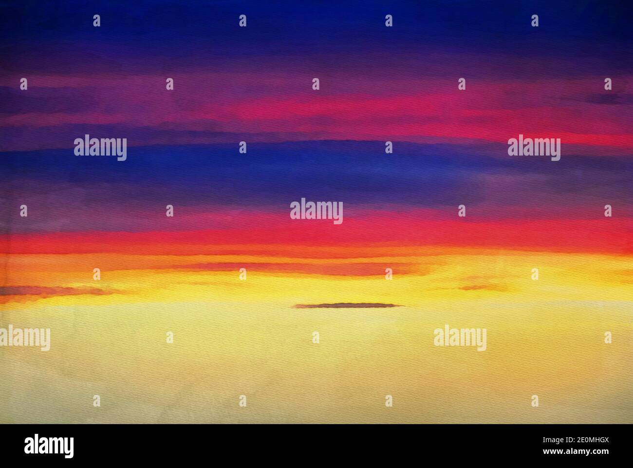 Dramatic sunset sky in Europe Stock Photo - Alamy