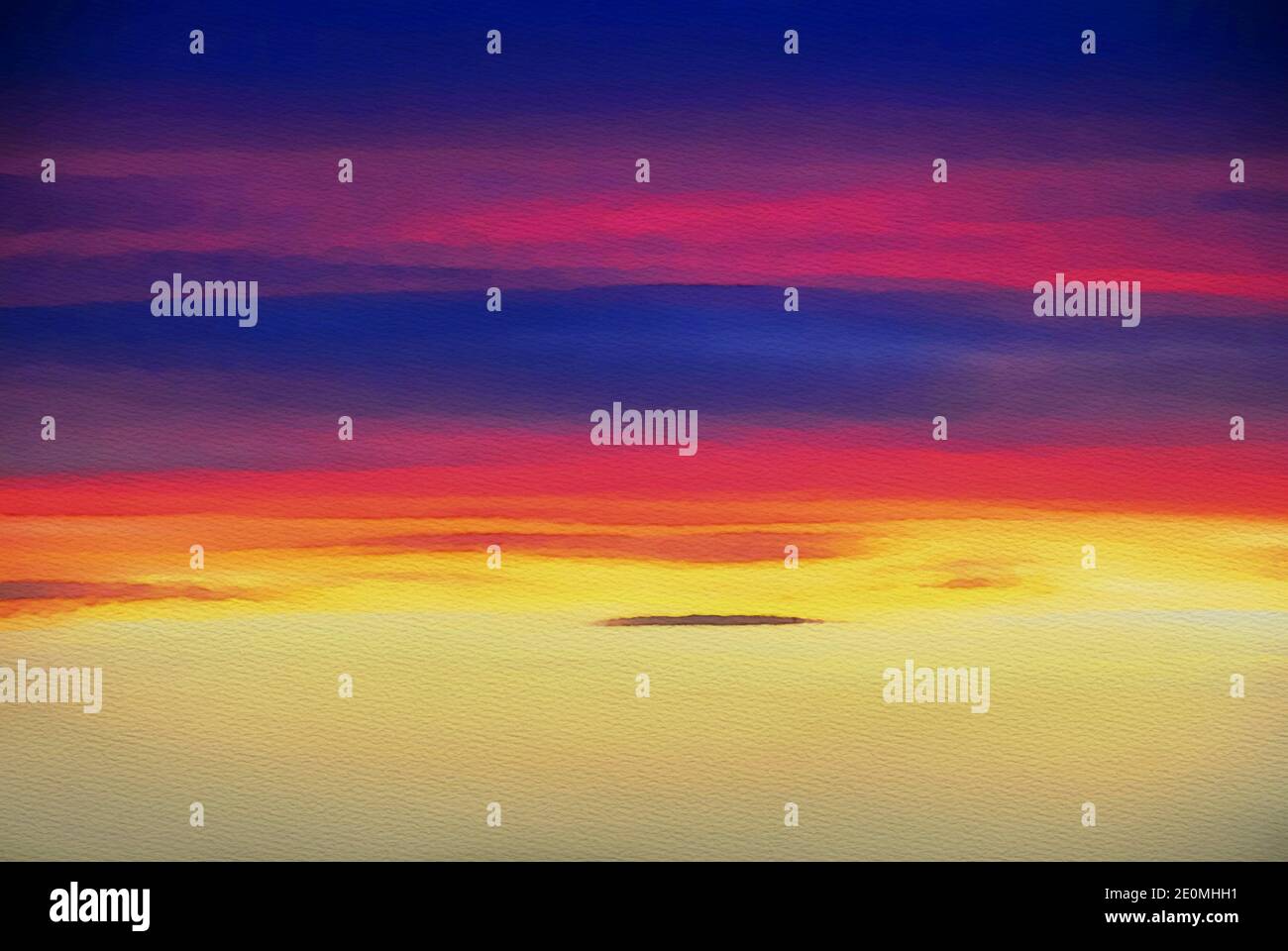 Dramatic sunset sky in Europe Stock Photo - Alamy