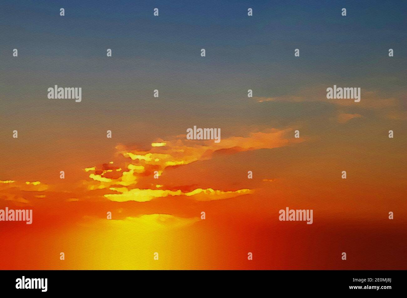 Dramatic sunset sky in Europe Stock Photo - Alamy