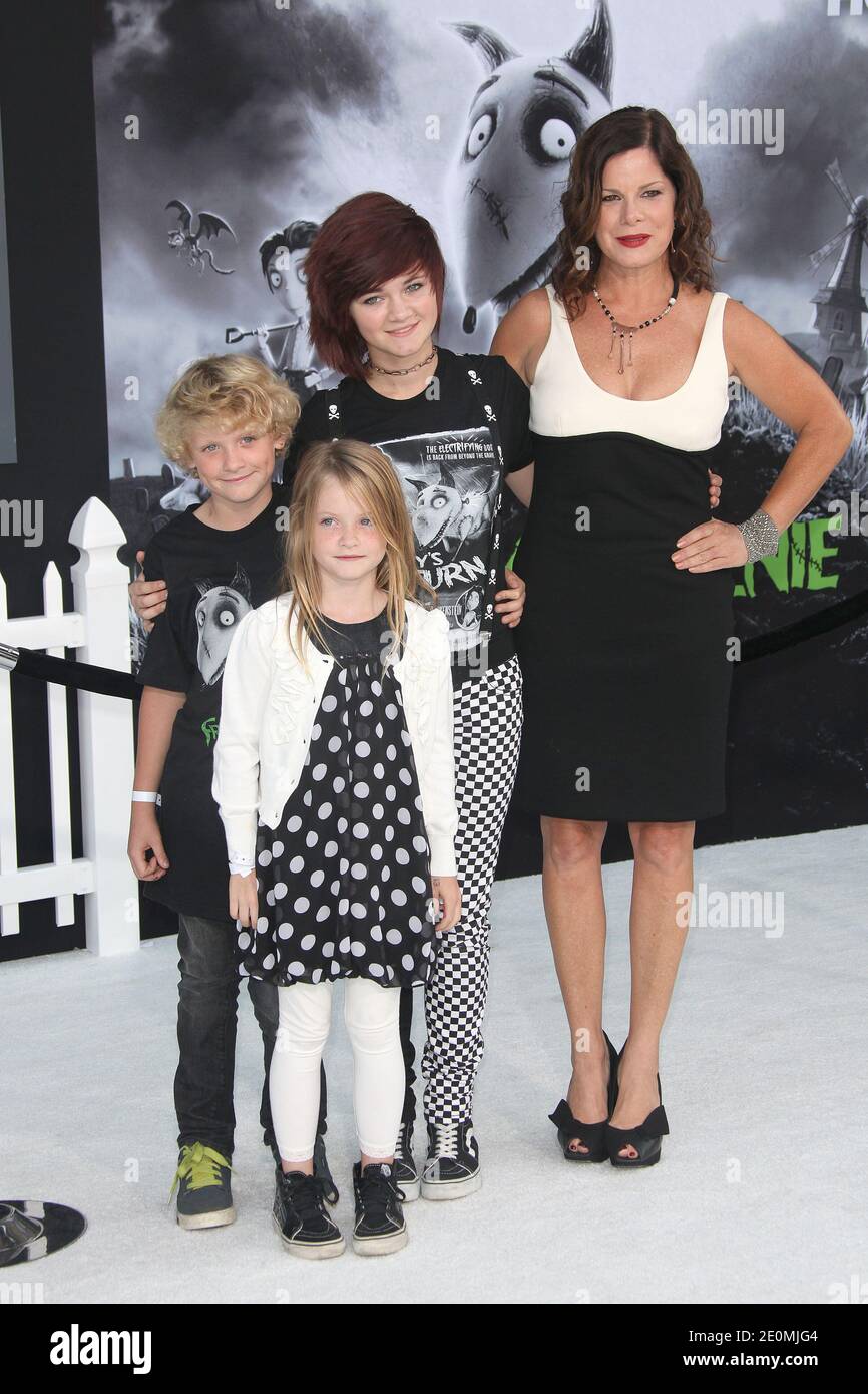 Marcia Gay Harden attends the premiere of 'Frankenweenie' in Hollywood ...