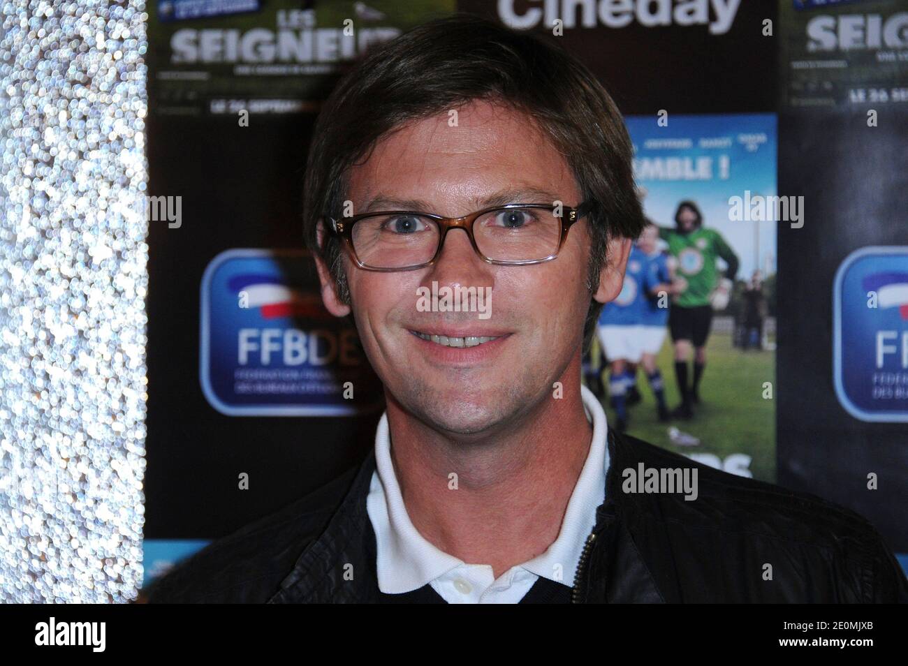 Laurent Romejko attending the premiere of 'Les Seigneurs' held at ...