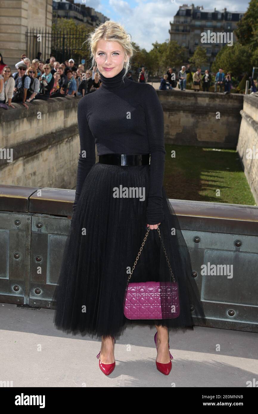Melanie Laurent attending Christian Dior Spring-Summer 2013 Ready-To ...