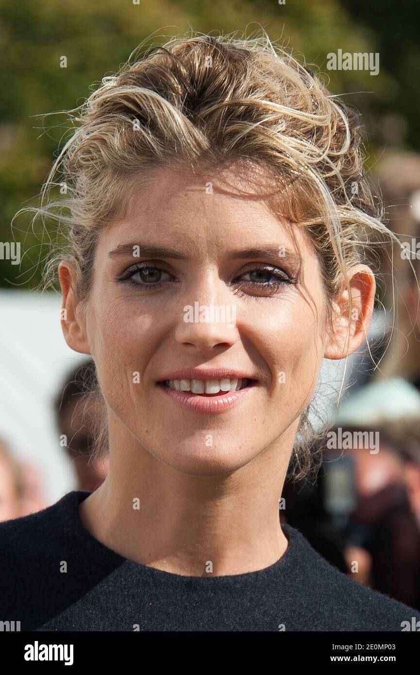 Alice Taglioni attending the Christian Dior spring-summer 2013 ...