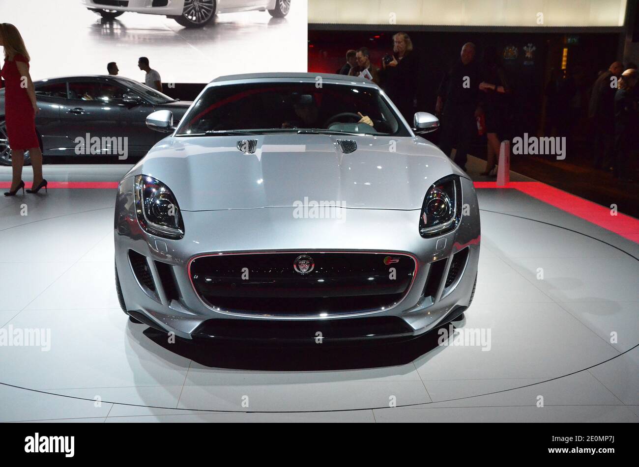 Jaguar during the first press day of the Mondial de l'Automobile Paris ...