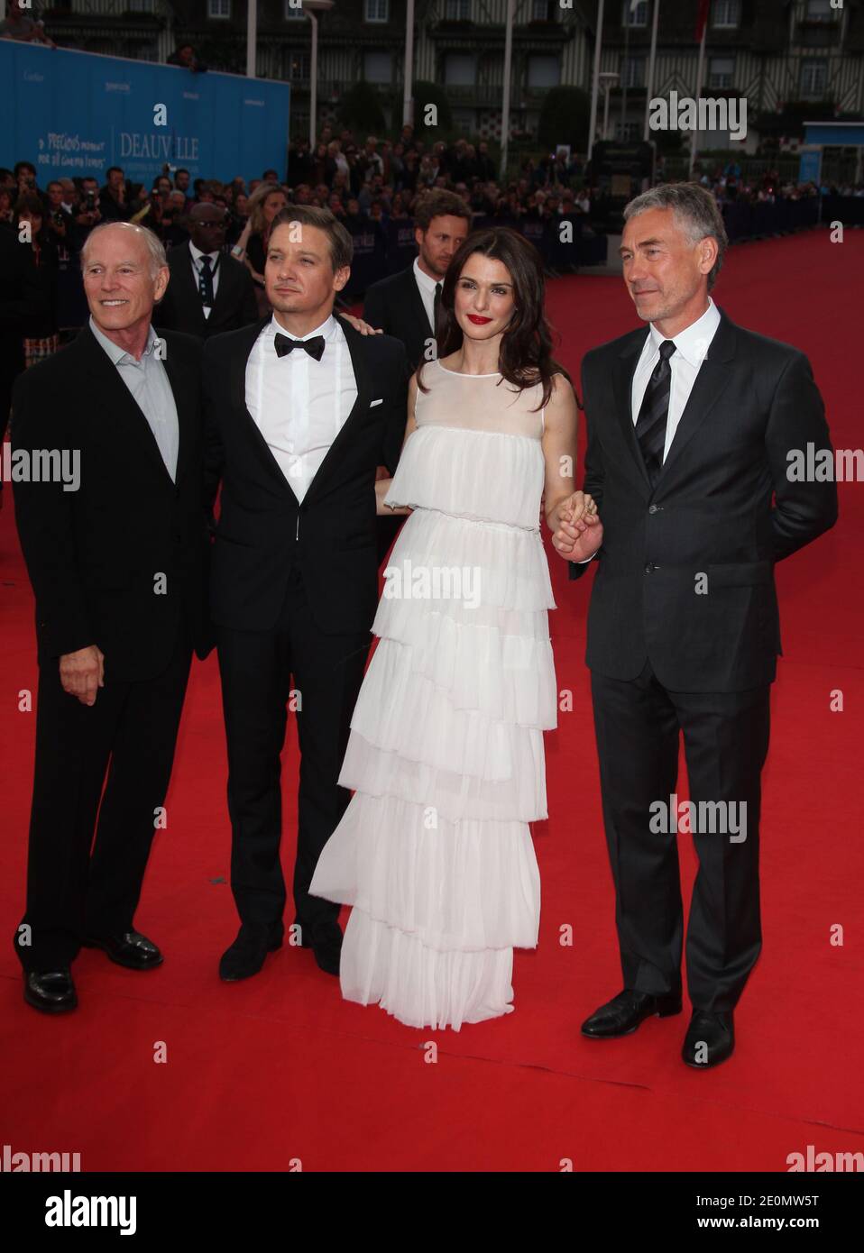 Tony Gilroy, Franck Marshall, Jeremy Renner and Rachel Weisz attending ...