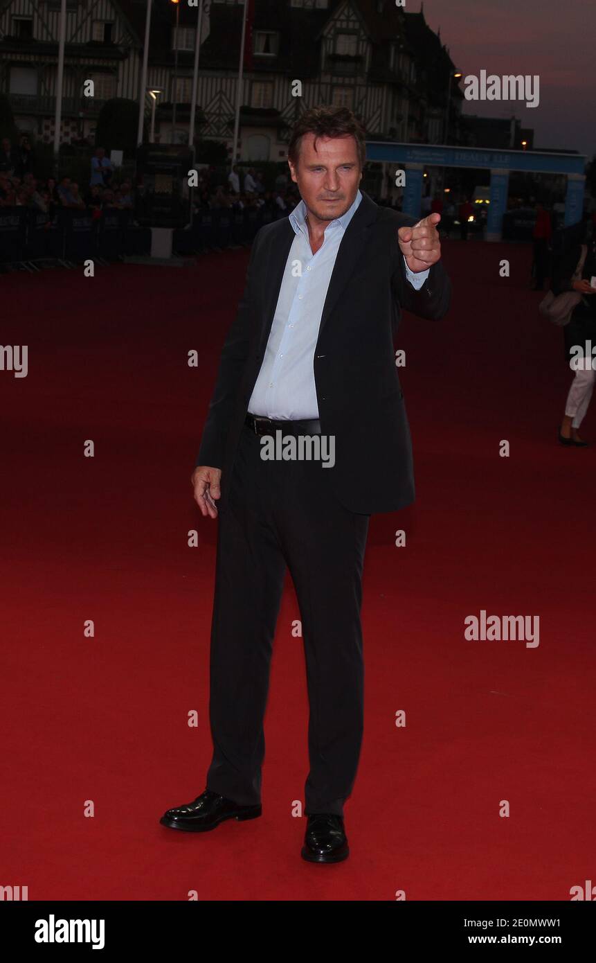 Liam Neeson attending the 'Taken 2' screening during 'Deauville ...
