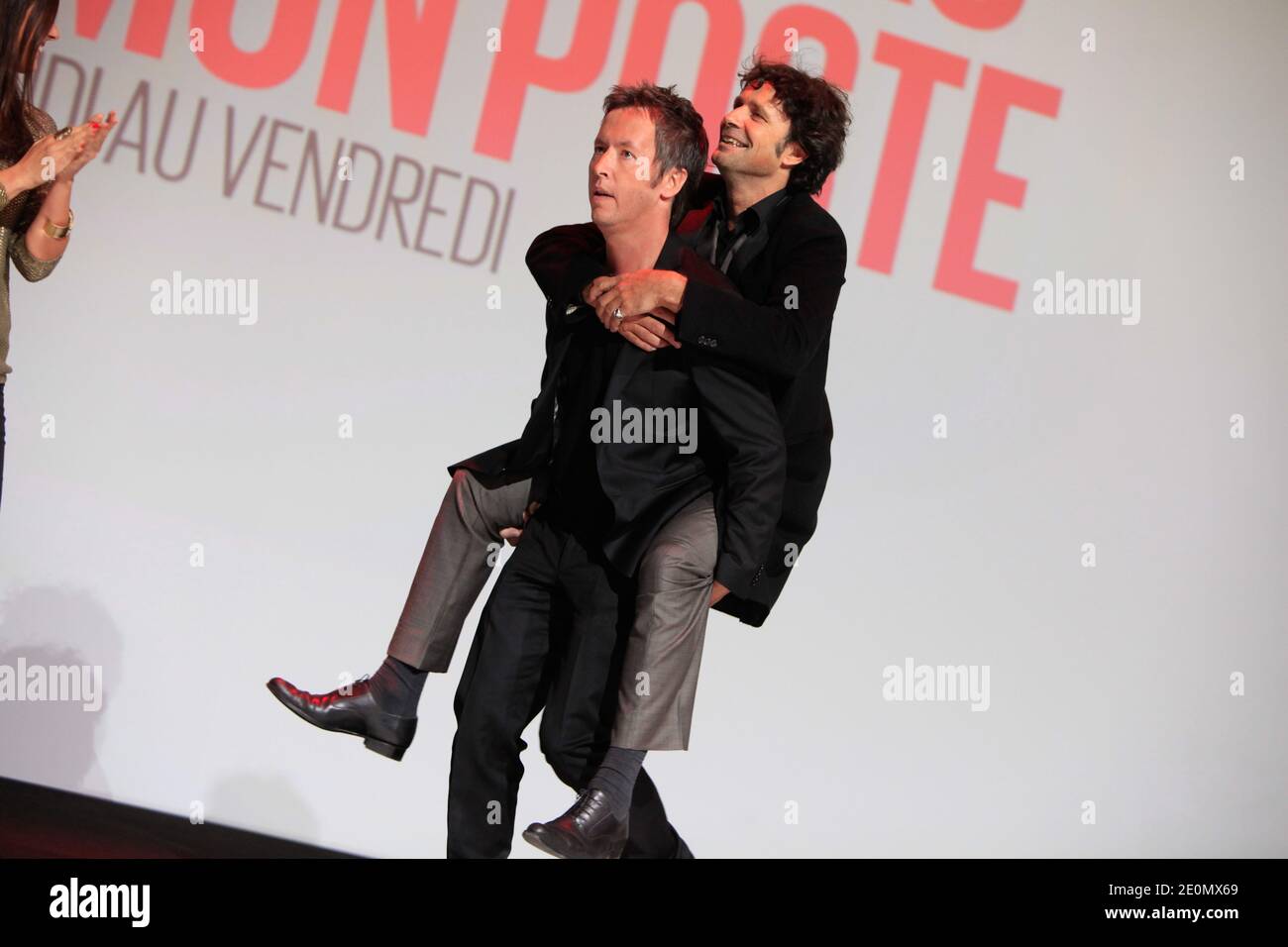 Jean-Luc Lemoine, Christophe Carriere attending the D8 & D17 Group ...