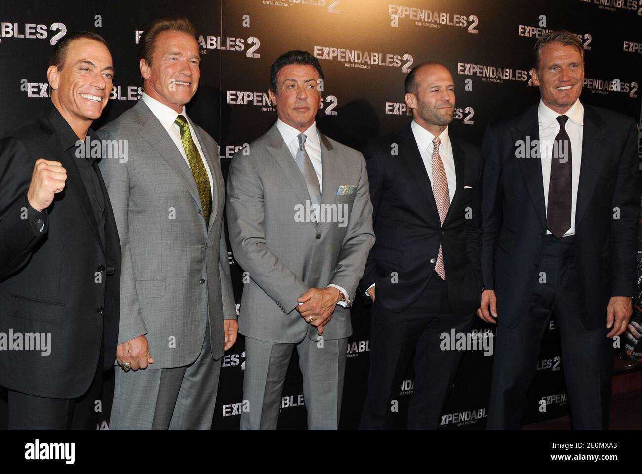 Arnold schwarzenegger and dolph lundgren hi-res stock photography and ...