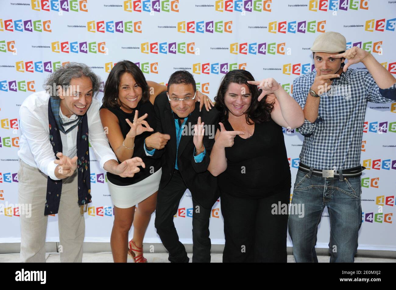 Press Conference of France Television held in Paris, France, on August ...