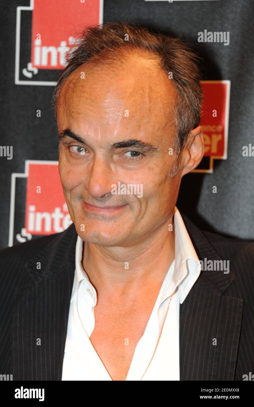 Philippe Val, (France Inter) at the Radio France Press Conference, held ...