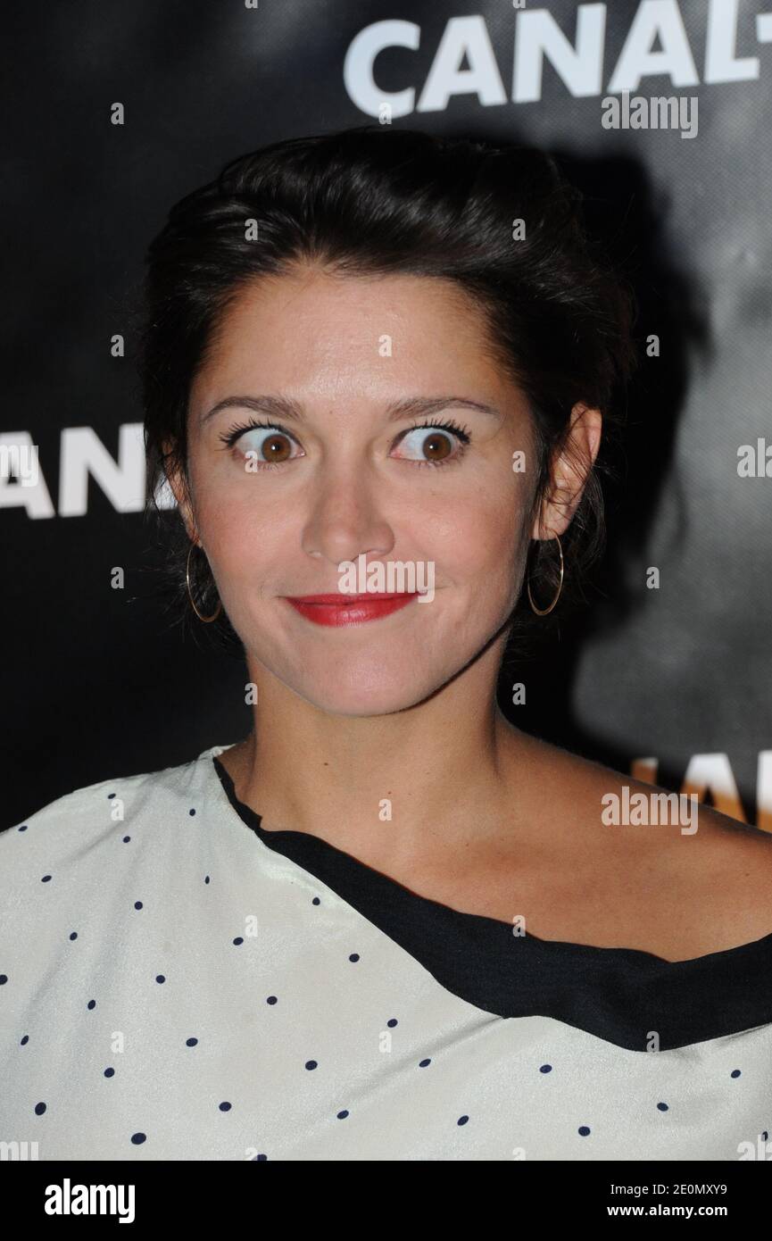 Emma De Caunes attends the French TV channel 'Canal +' new season ...