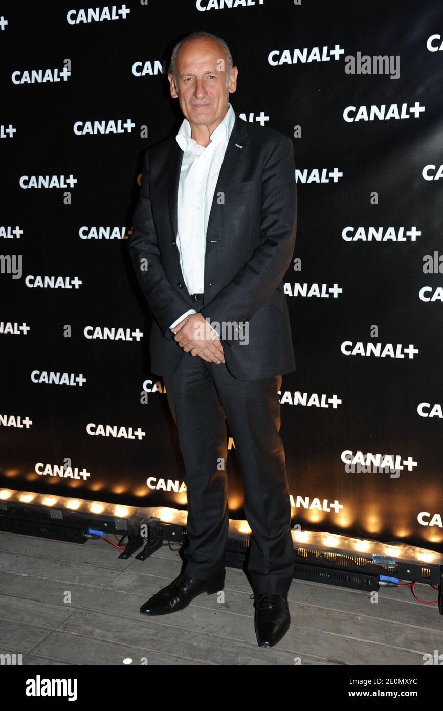 Jean-Michel Apathie attends the French TV channel 'Canal +' new season ...